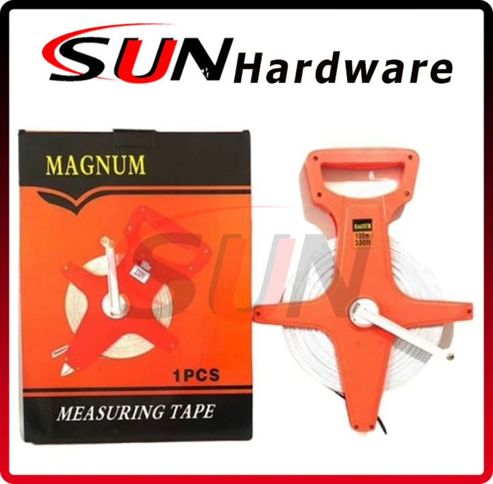 Meteran Rol Tancap 100 Meter Roll Gulung Tanam Tanah Bangunan | Lazada ...