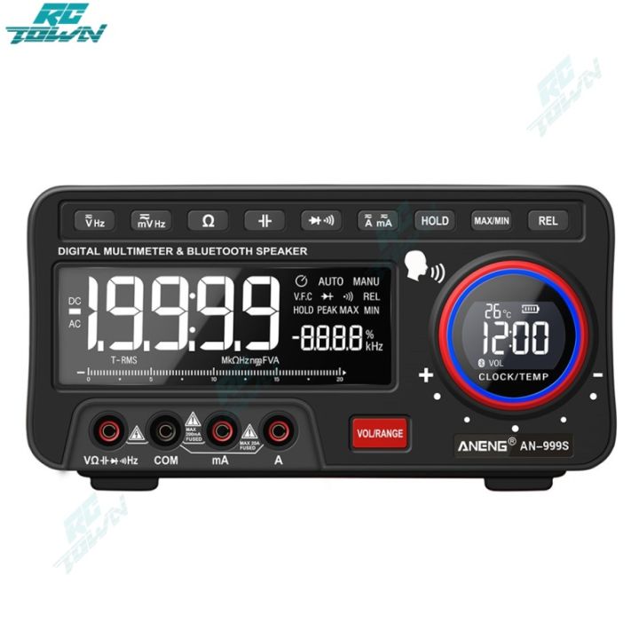 Digital Multimeter With Desktop Bluetooth Audio High-precision Voice ...