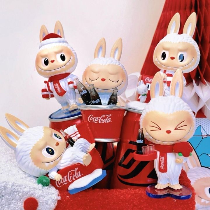 Original POP MART LABUBU THE MONSTERS Coca Cola Series Action Figure ...