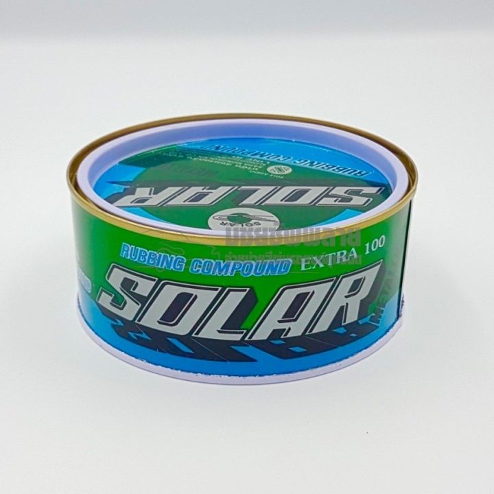 SOLAR : Rubbing Compound Extra 100 ยาขัดโปลียูเรเทรน สำหรับขัดสีรถยนต์ ...
