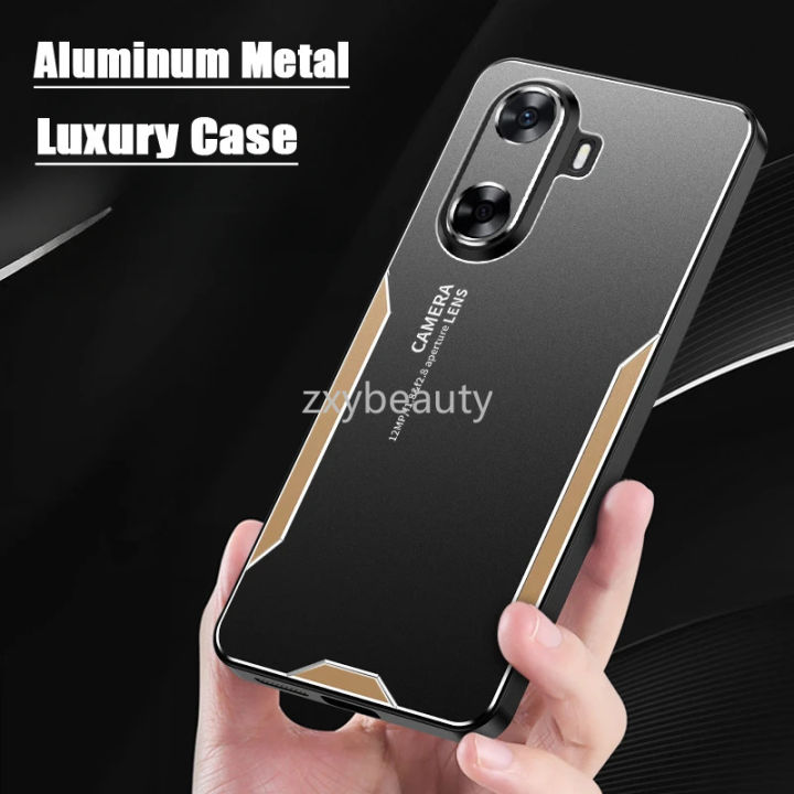 For Xiaomi POCO X7 Pro 5G 2025 Case Luxury Aluminum Metal Matte ...