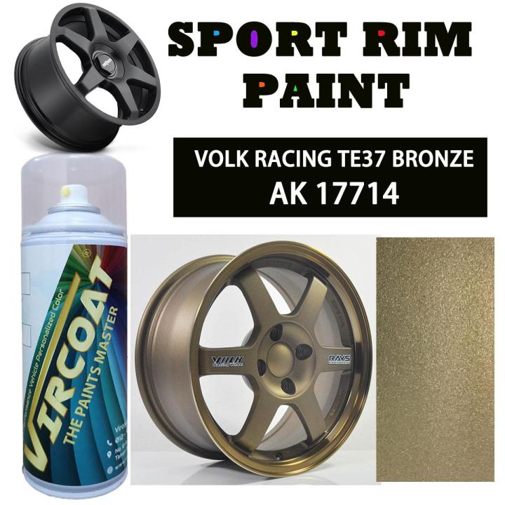 VIRCOAT Aerosol Spray 2K Paint/ Car Body Motor Sport Rim Touch Up Paint ...