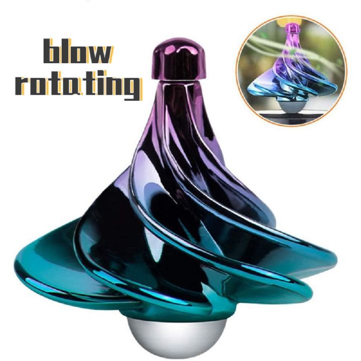 Winspin Wind Gyro Toy Colorful Aerodynamic Gyro Fidget Spinner Toys For ...