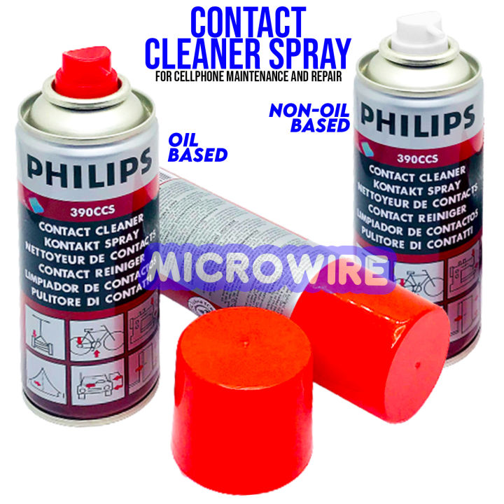 Contact Cleaner Spray for Cellphone Maintenance and Repair (Oil Based ...