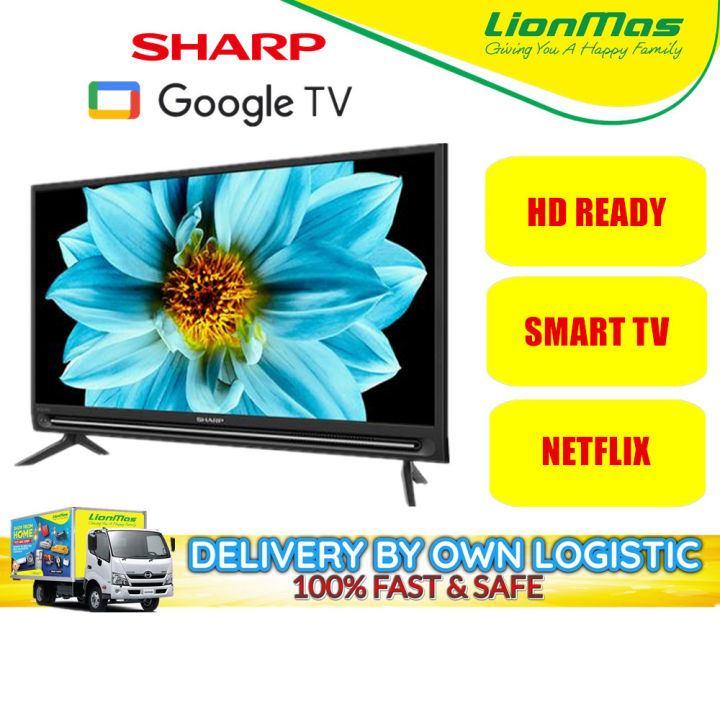 Sharp 32" HD Ready Smart LED TV 2TC32EG1X | Lazada