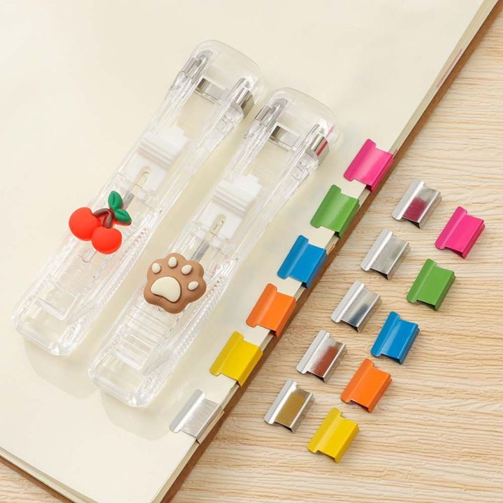 XIELISA Multifunction Colorful Paper Clips Office Supplies Desktop ...