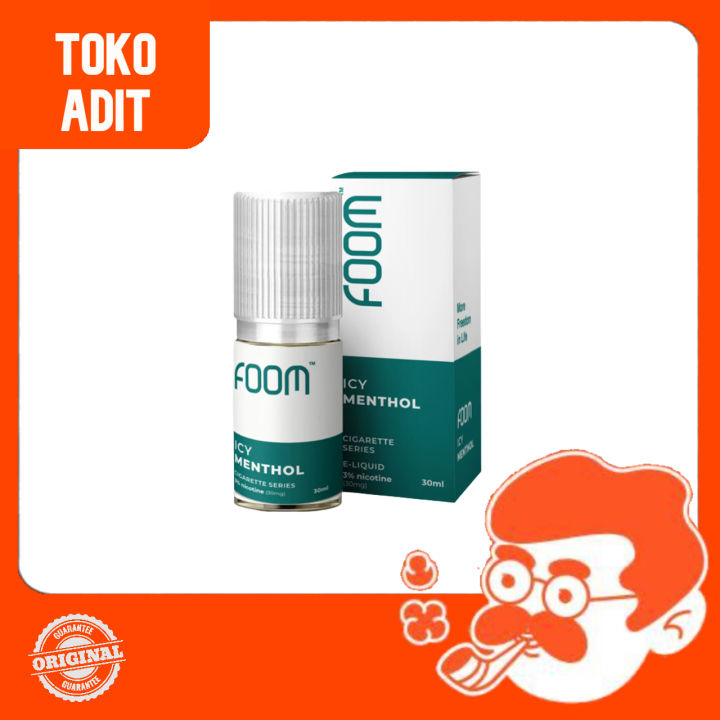 FOOM ICY MENTHOL Cig Series Salt 30ml | Lazada Indonesia