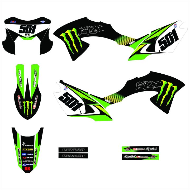 Kawasaki KLX 150L Graphics kit Sticker Decal | Lazada PH