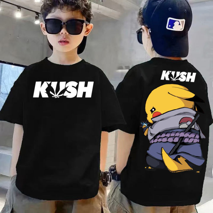 KUSH Anime Doraemon Pokémon Pikachu Cotton KIDS T-Shirt FOR boys girls ...