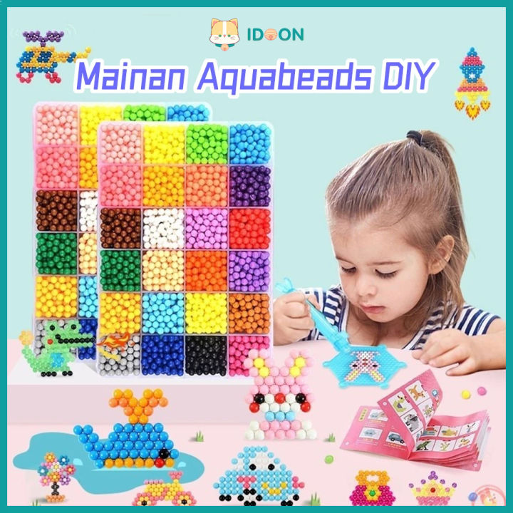 IDOON Mainan Edukasi Anak Diy Anak Magic Water Beads Mainan Anak Diy ...
