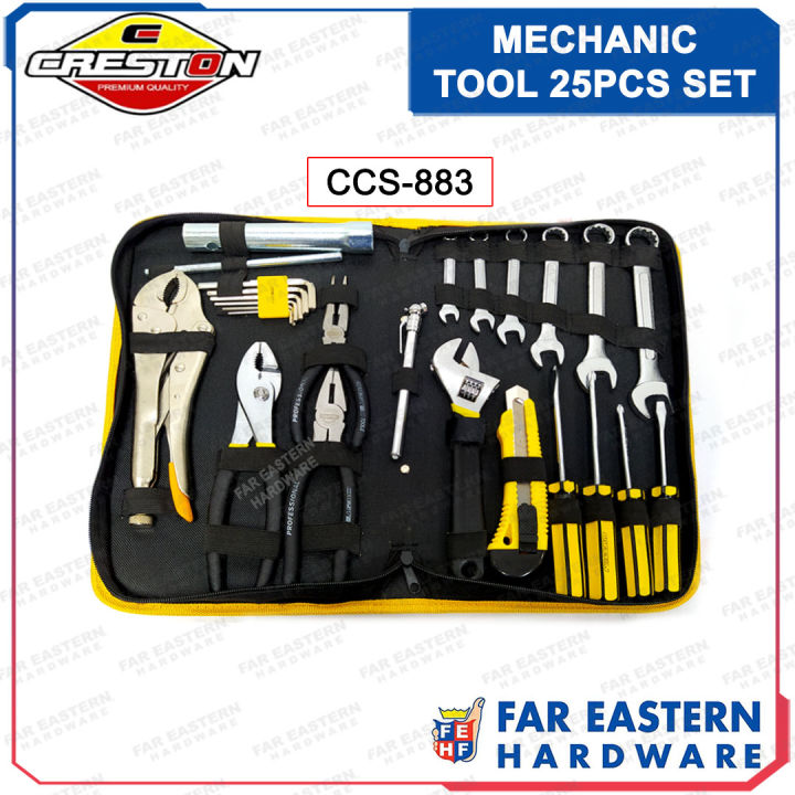 CRESTON Mechanic Car DIY Tool Set Vise Grip Wrench Pliers CRHT | Lazada PH