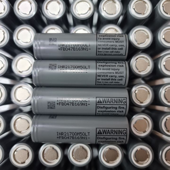 Brand New LG M50LT 21700 5000mAh 10A 3.7V Grade A Lithium ion Cell ...