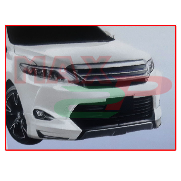 Toyota Harrier (2016) MDLS Style Front Skirt Skirting Bumper Lower Lip ...