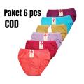 paket 12 pcs celana dalam wanita cangcut cewek bahan adem lembut serta ...