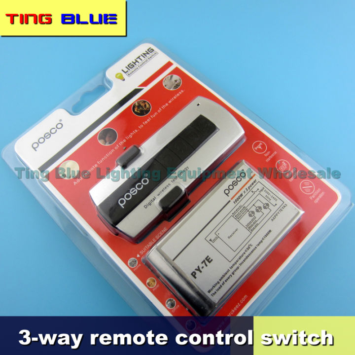 (1pcs) Grouped remote control switch household lighting remote control ...
