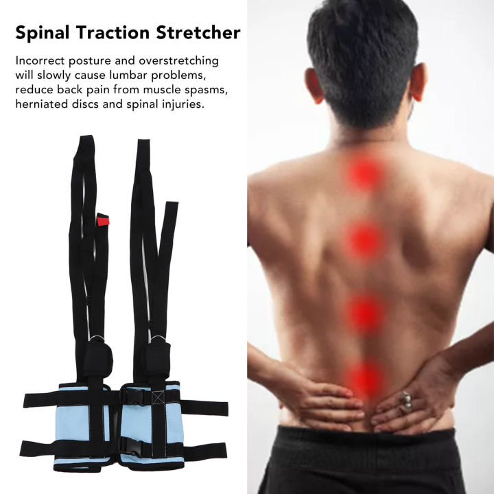 Spinal Decompression Mybow Back Stretcher Lumbar Traction Device Spine ...