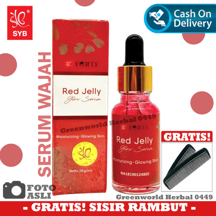 SYB Forte Serum Wajah - Original - 20 ml - BPOM - SYB Red Jelly Serum ...