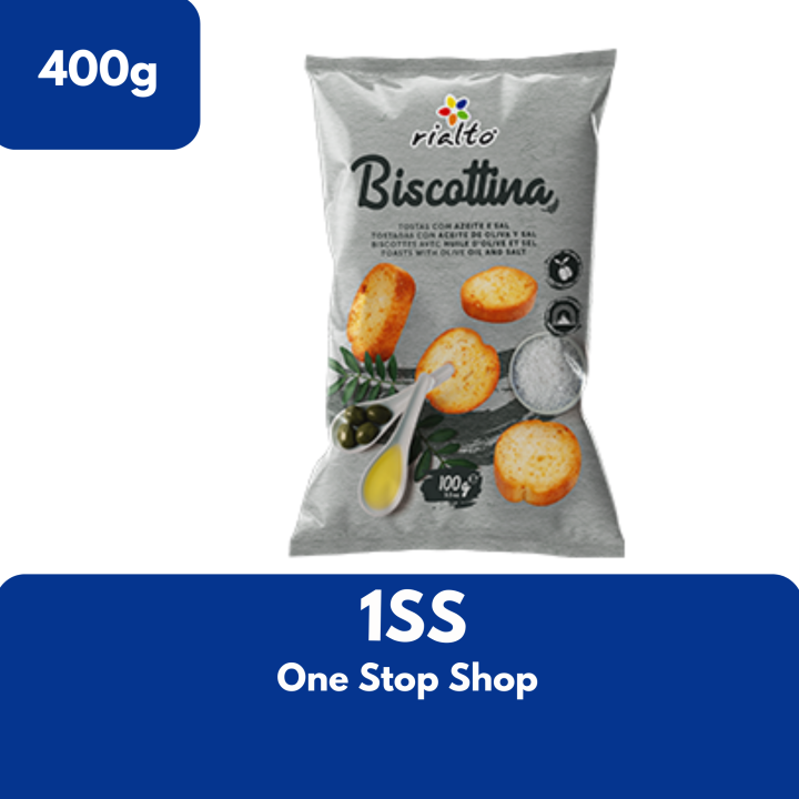 Rialto Biscottina Rustica with Olive Oil, 400g | Lazada PH