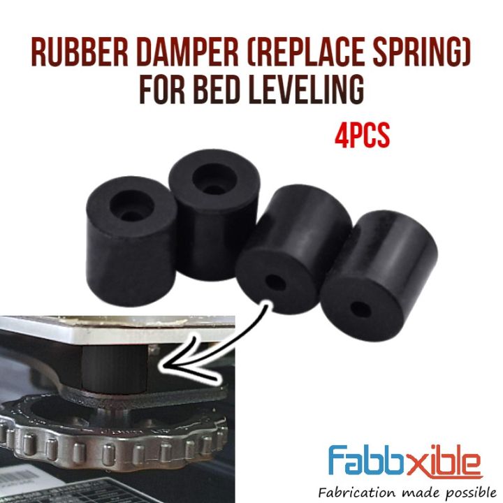 Rubber Damper for Bed Leveling (Replace Springs)- 4 pcs | Lazada