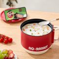 HDTRJ with Folding Handle Foldable Electric Cooker Hot Pot Non Stick ...