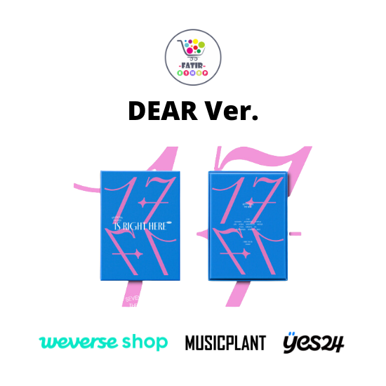 (SELECT POB) DEAR Ver SEVENTEEN BEST ALBUM 17 IS RIGHT HERE | Lazada Singapore