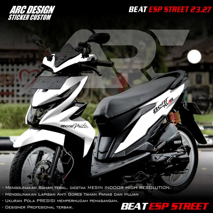 (PROMO COD) TERBARU Decal Sticker Honda Beat Esp Street 2016 2017 2018 ...