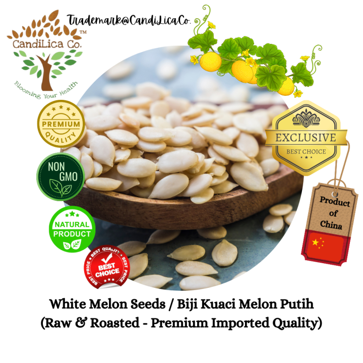 White Melon Seeds | CandiLica Co. | Premium Biji Kuaci Melon Putih ...