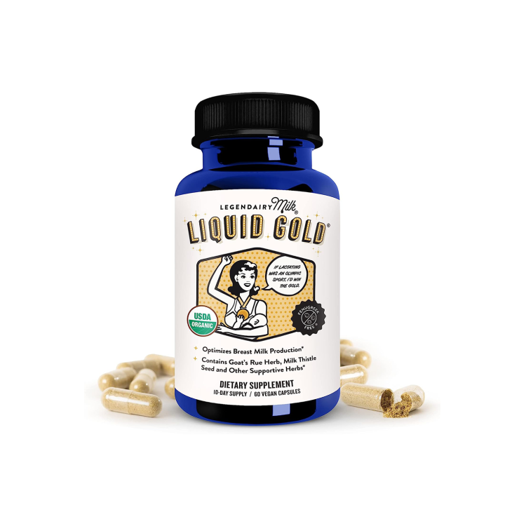 Dula - Legendairy Milk Liquid Gold 60 Caps Lactation Breastfeeding ...
