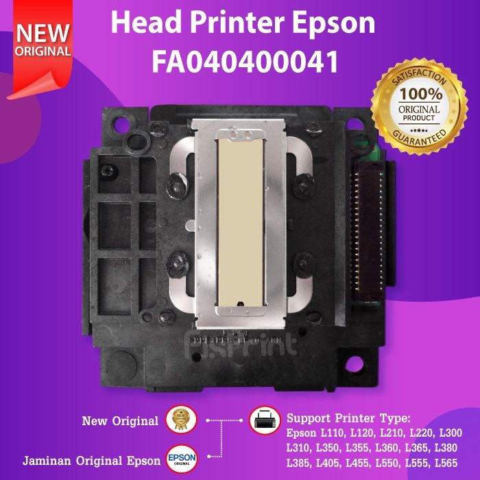 Print Head Printer Epson L350 L355 L360 L1110 L3110 L3150 Box Besar New ...