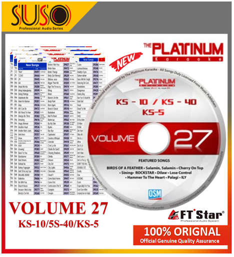 Platinum KS-5 Junior Lite CD: Volume 27 Updated 2024 | Lazada PH