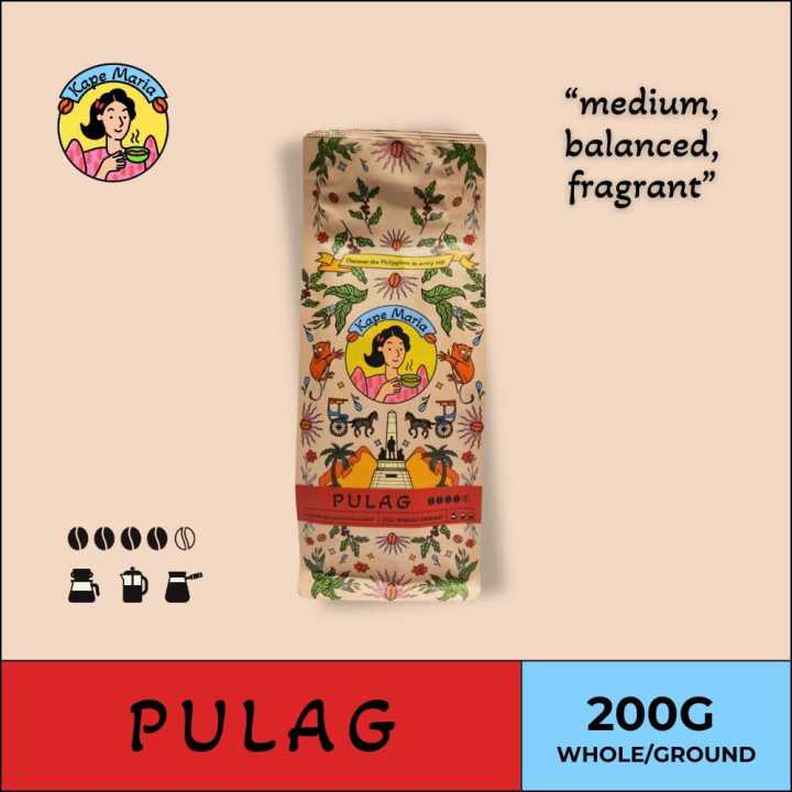 Kape Maria Pulag - a blend that features Arabica beans from Benguet ...