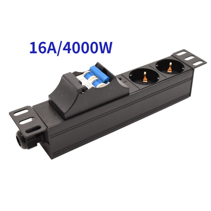 Network server cabinet PDU 2 European socket, 16A/32A air switch 4000W/8000W, wireless | Lazada PH