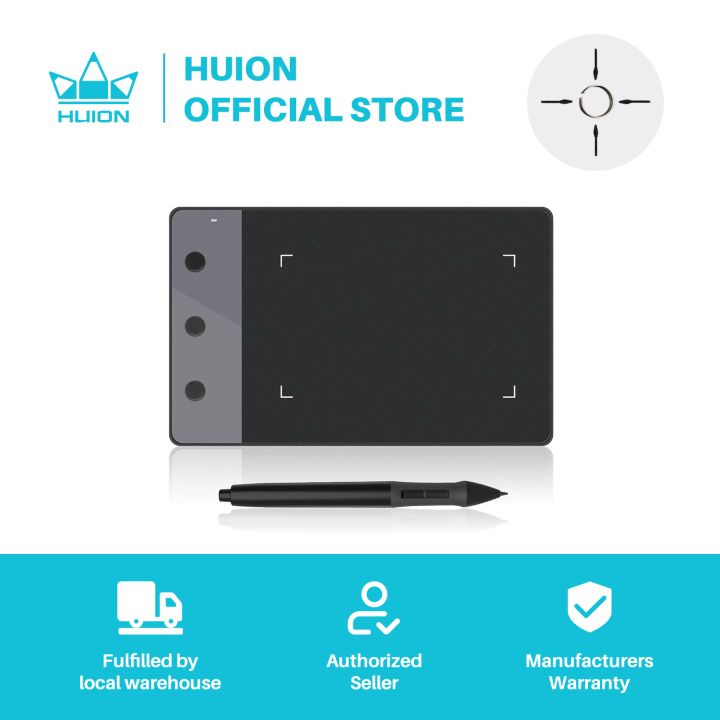 HUION H420 Graphics Drawing Tablet Signature Pad 4x2.23 Inch Portable ...