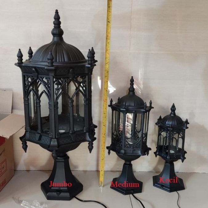 Lampu hias Delman Klasik Jumbo 1000 pilar, gantung, sock, dinding deko ...