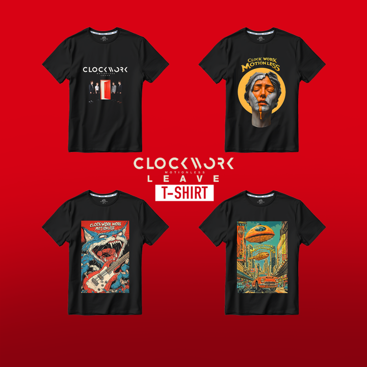 GMM MUSIC : PRE-ORDER NOW T-SHIRT CLOCKWORK MOTIONLESS | Lazada.co.th
