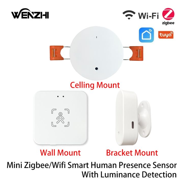 Mini ZigBee 3.0/Wifi Mmwave Human Presence Sensor Radar Motion Movement ... Mini ZigBee 3.0/Wifi Mmwave Human Presence Sensor Radar Motion Movement ...