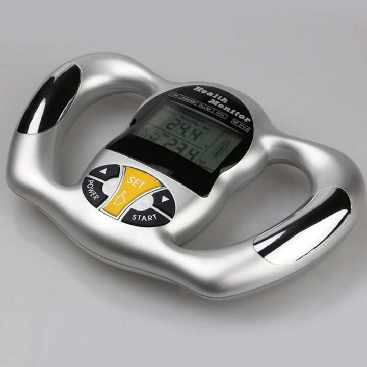 Digital LCD BMI Body Fat Scale Handheld Weight Body Fat Water Muscle ...