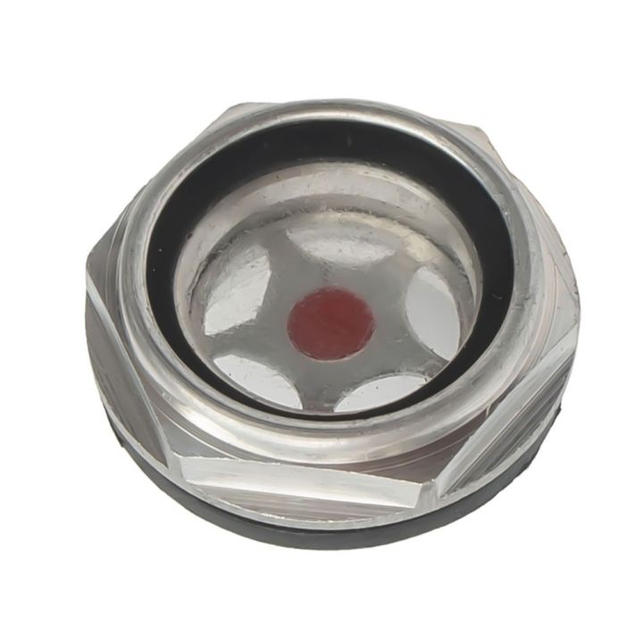 Gauge Sight Glass Oil Face Mirror Oil Level Clear Glass Plastic ...