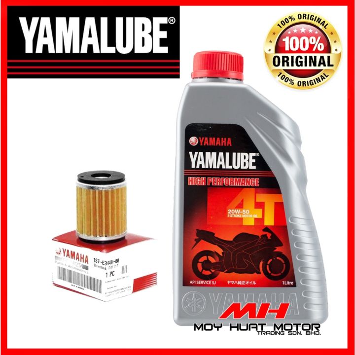 100% Original Yamalube Product / QR SCAN / 1 LITRE YAMAHA 4T MINERAL ...