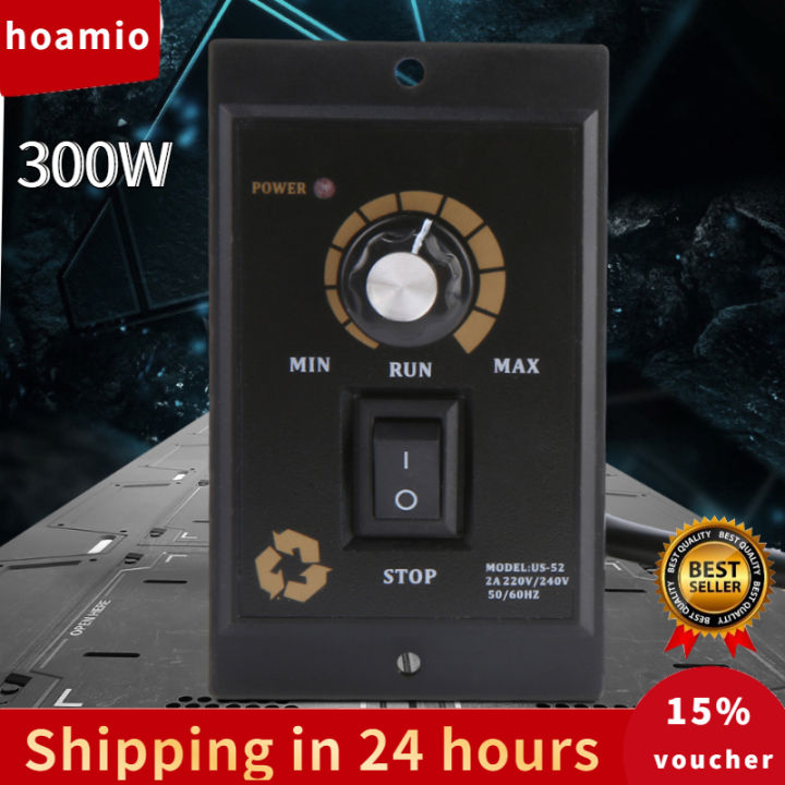 AC 220V 50/60Hz 300/400/500W AC Motor Speed Controller Electric Motor ...