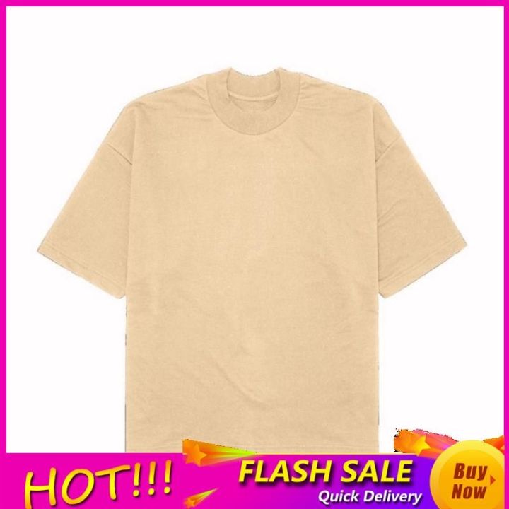 【ON THE SALE】 Street Smart Plain Pro Club Inspired Tee (Khaki) | Lazada PH