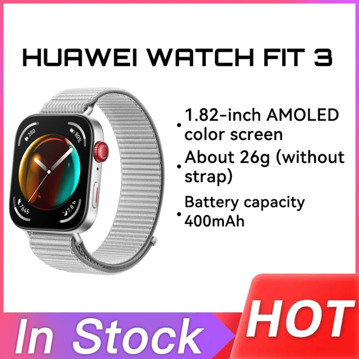 Original Huawei Watch Fit 3 Smartwatch Ultra-Slim Design Sports ...