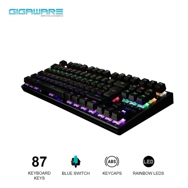 Welcome Gigaware K28 Limited Edition Blue Switch Mechanical Keyboard ...