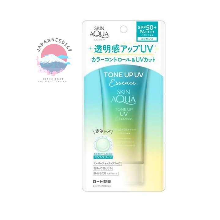 Skin Aqua Tone Up UV Essence Mint Green 80g | Lazada.co.th