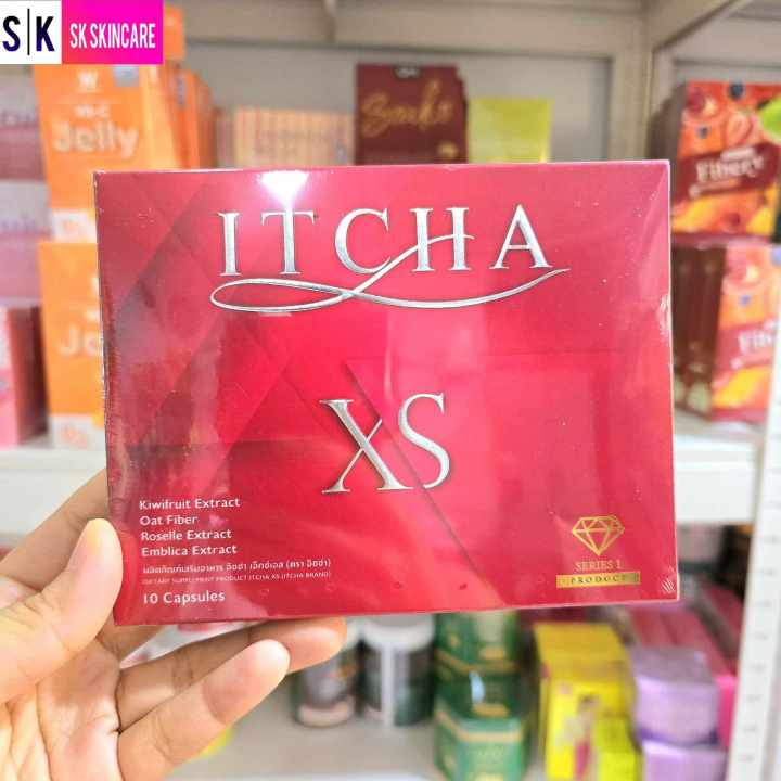 ITCHA XS อิชช่า แบบแคปซูล / ไฟเบอร์ อิทช่า เบนซ์ พรชิตา ของแท้ 100% | Lazada.co.th
