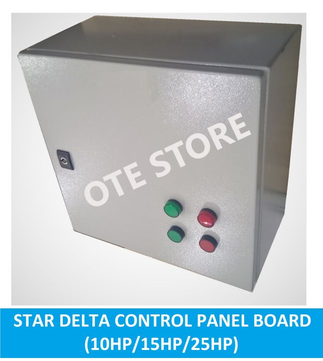 Star Delta Control Panel Metal Distribution Board (10HP/15HP/20HP) | Lazada