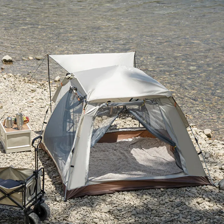 Salute tent portable speed hiking outdoor camping fully automatic tent ...