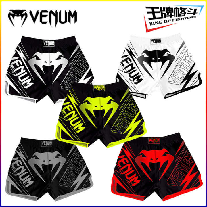 VENUM boxing shorts unisex quick dry breathable muay thai short | Lazada PH