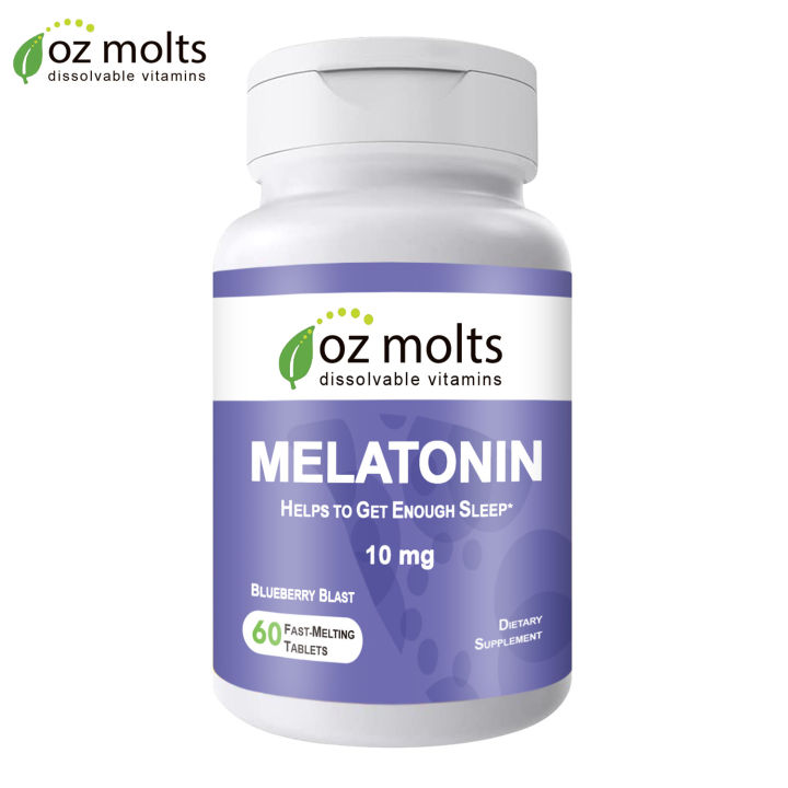 Ozmolts Melatonin Chewables to Supports Sleep Faster and Longer Sleep ...