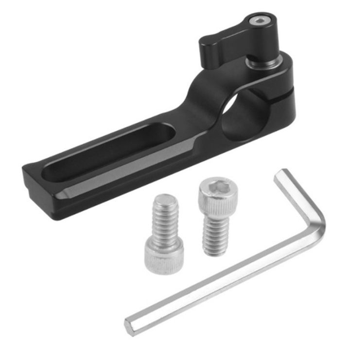Single Hole 15MM Rail Clamp Mount Rod Clamp on DSLR Camera Handle/Rail ...